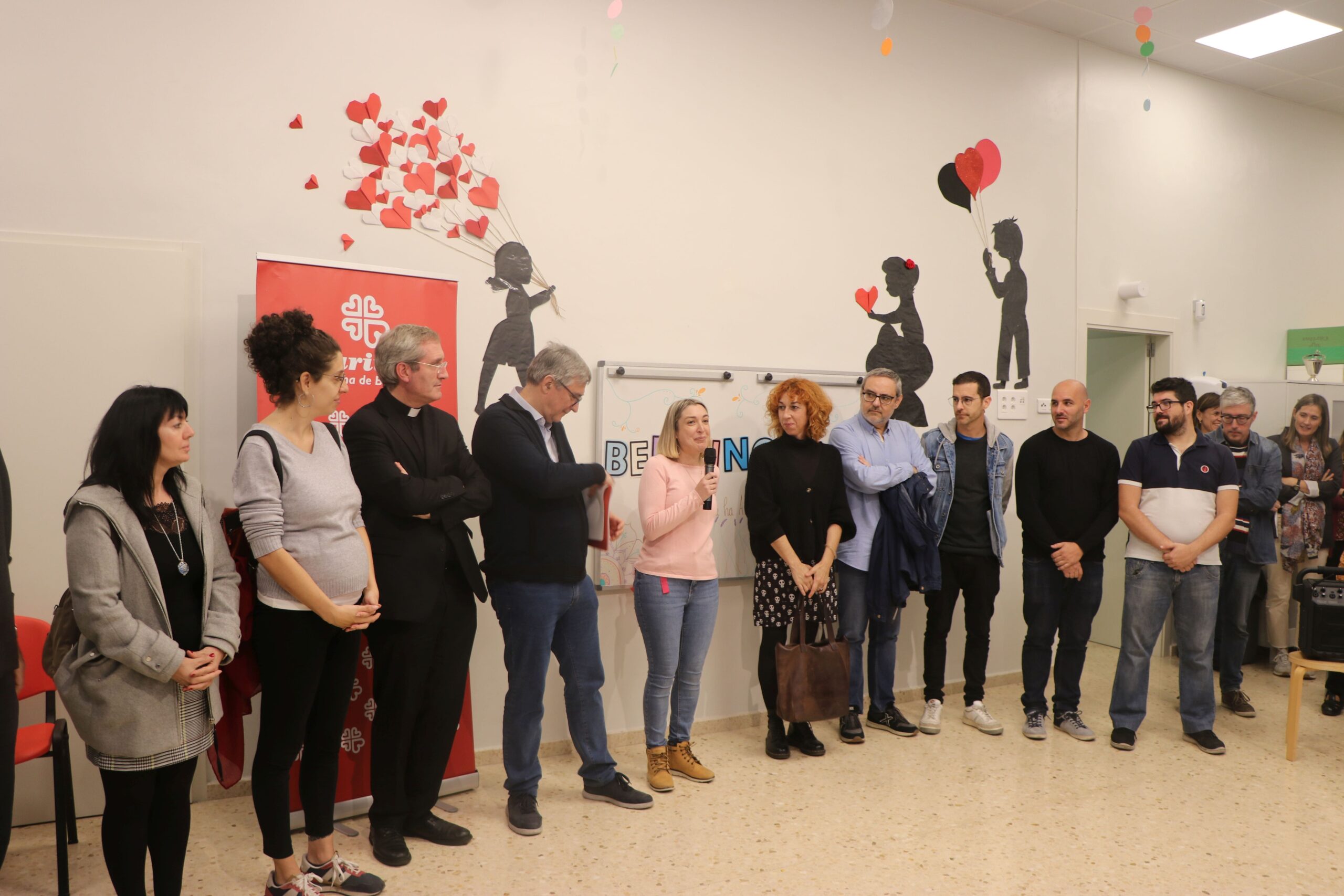 Càritas inaugura un nou punt d’acollida a Badalona i l’espai polivalent ...